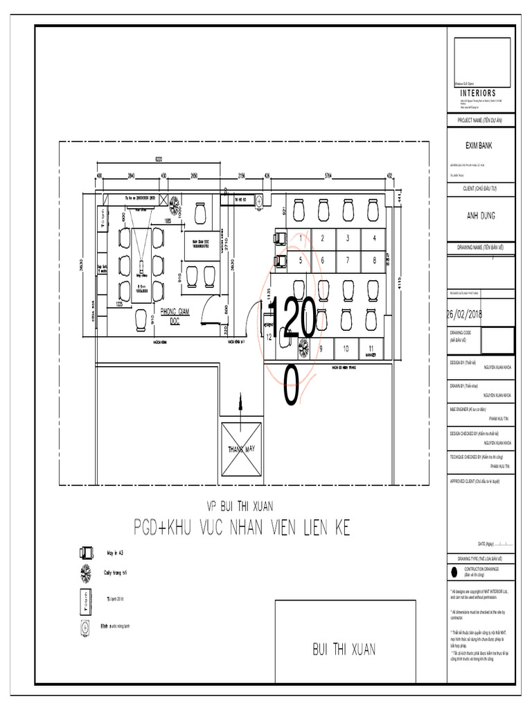 Layout Bao Gia Exim Bank-Model | PDF