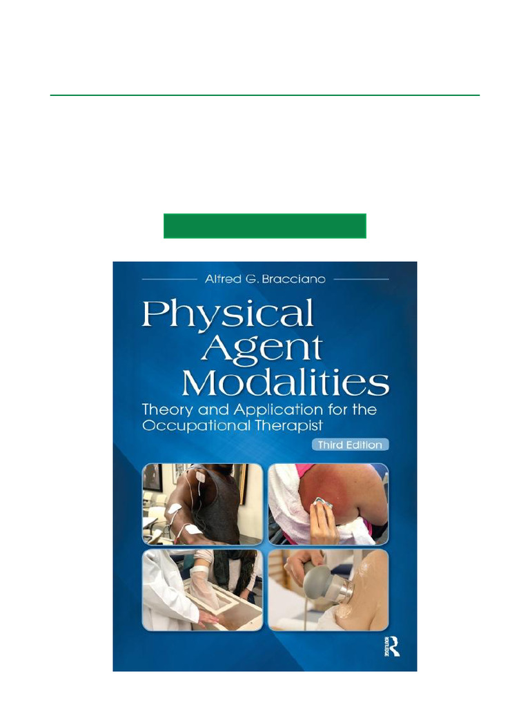 Physical Agent Modalities for Therapists | PDF | Occupational Therapy ...