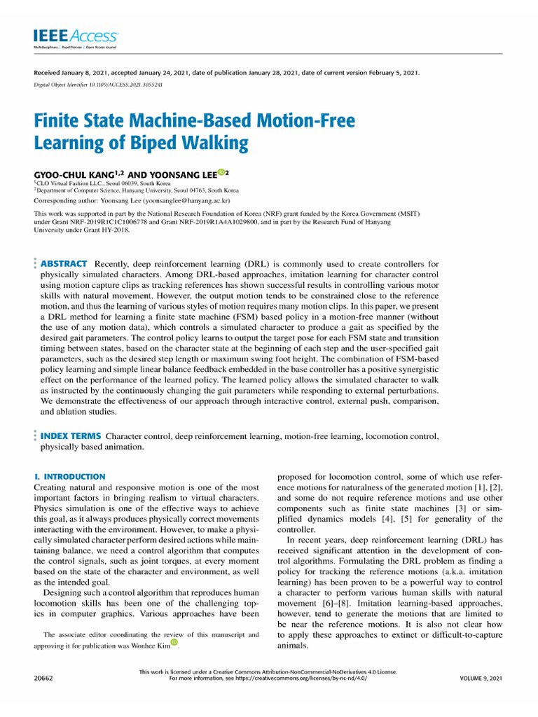 Finite State Machine-Based | PDF