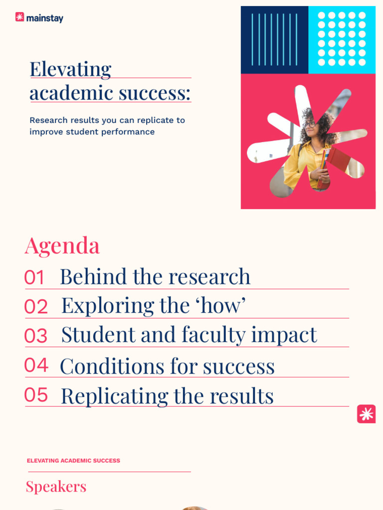 Elevating Academic Success Webinar | PDF