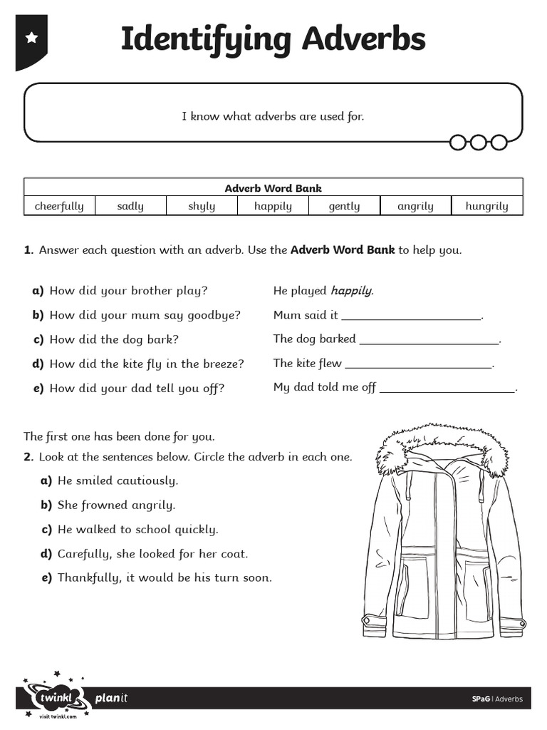 Adverbs-Activity-Sheet | PDF | Adverb | Linguistic Typology