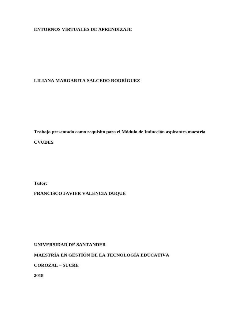 Liliana Salcedo Esquema AAA | PDF