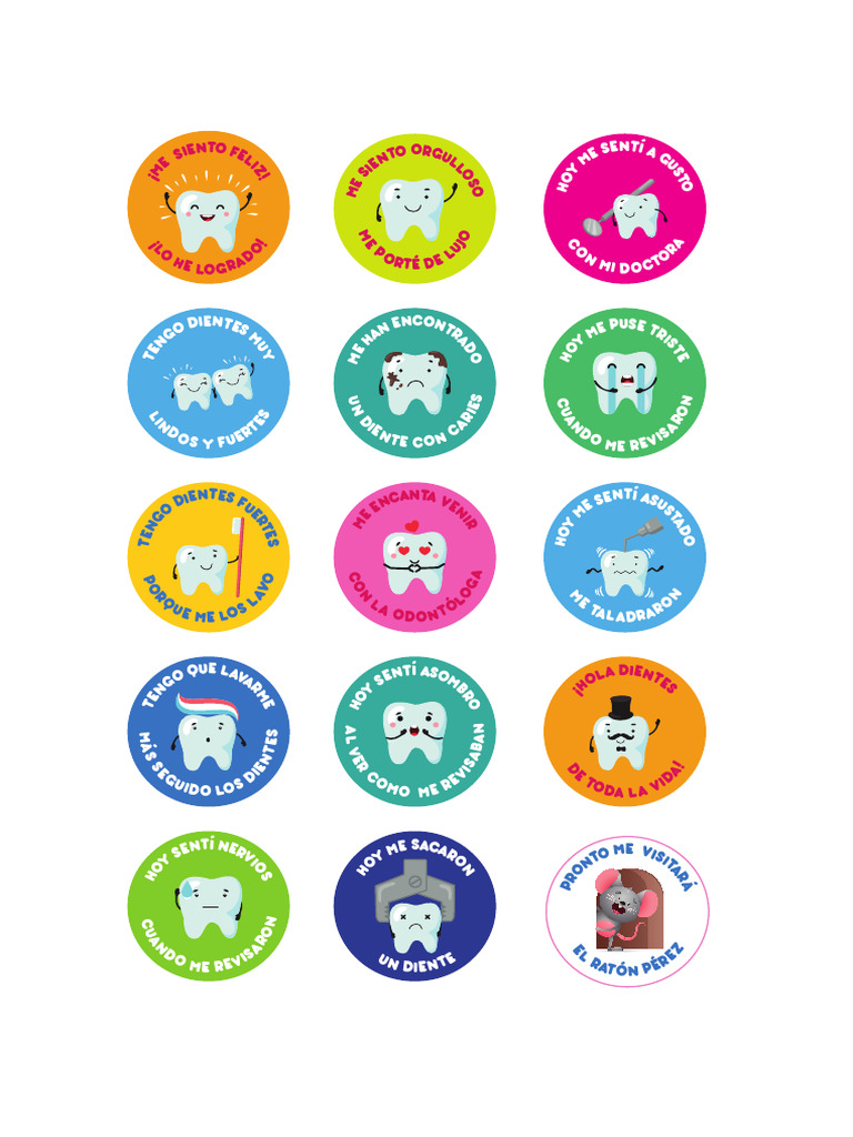 Sticker Dientes | PDF