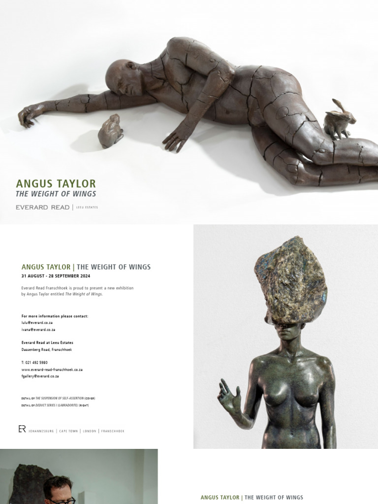 Angus Taylor Catalogue The Weight of Wings NP | PDF | Johannesburg | Sculpture