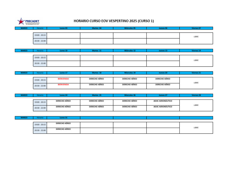 Mar Eov Vesp 1 2025 | PDF