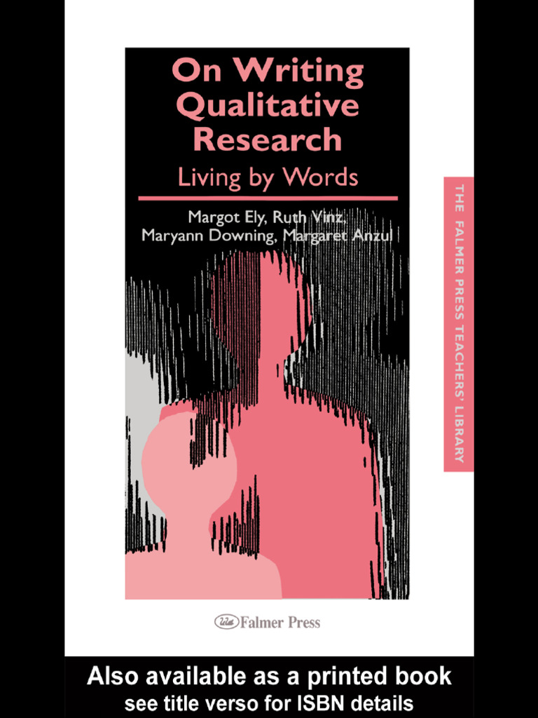 Ely, M., Vinz, R., Dowing, M., y Anzul, M. (2003) On Writing ...
