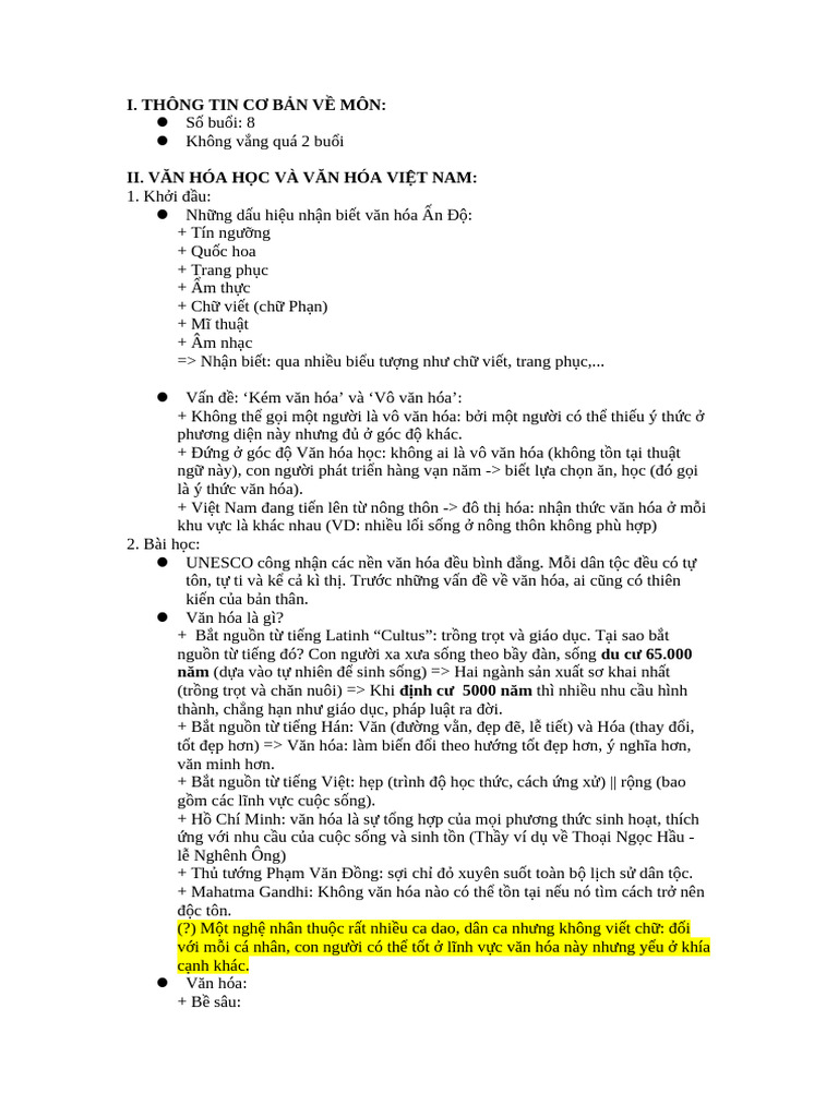Van hoa và van hoa học | PDF