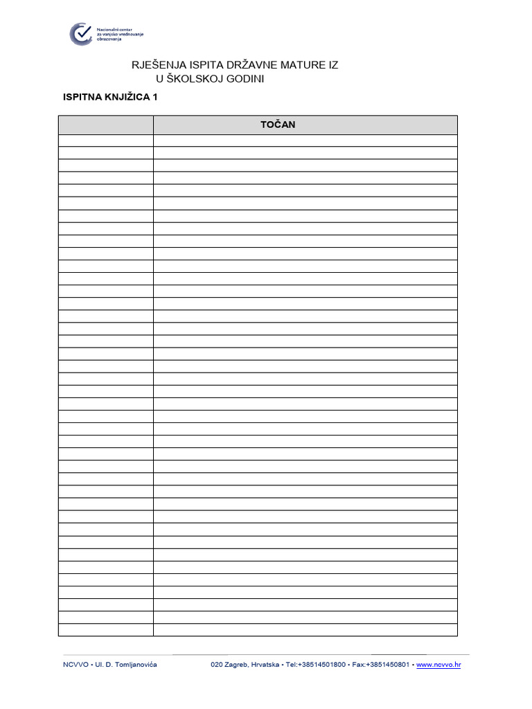 Bio Kljuc 54 (B, 2) | PDF