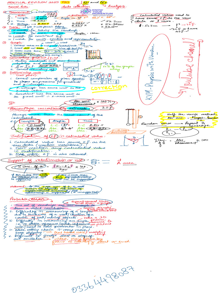 Practical 33 Revision 2025 - 250429 - 011557 | PDF
