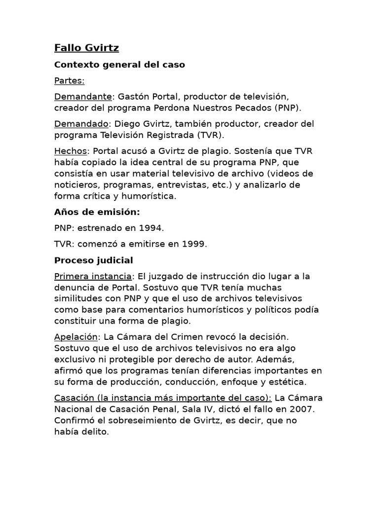 Resumen Fallos | PDF | Revendedores | Daños y perjuicios