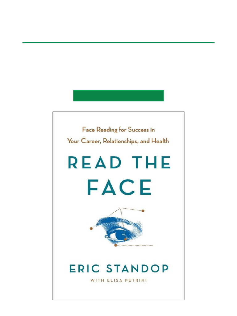 Read The Face Face Reading For Success in Your Career, Relationships ...