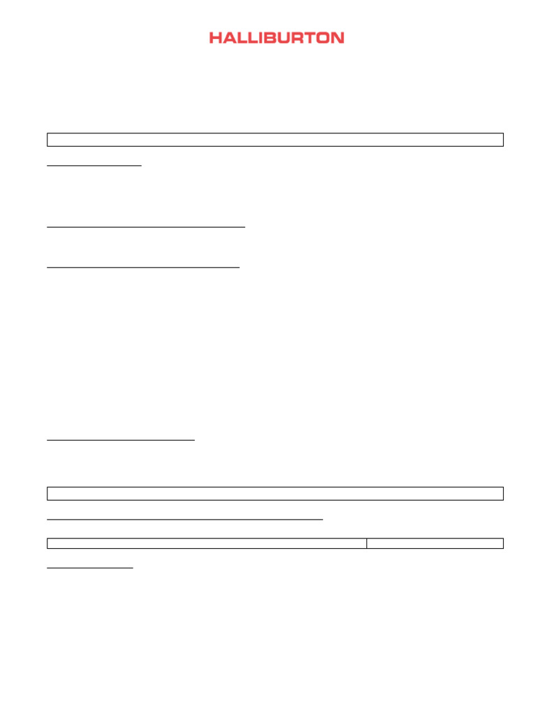 Halliburton FE-2A Safety Data Sheet | PDF | Personal Protective ...