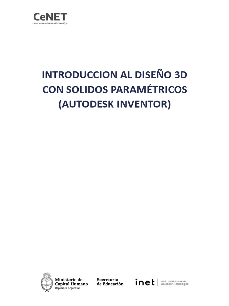 PROGRAMA Inventor Basico | PDF | Evaluación | Diseño