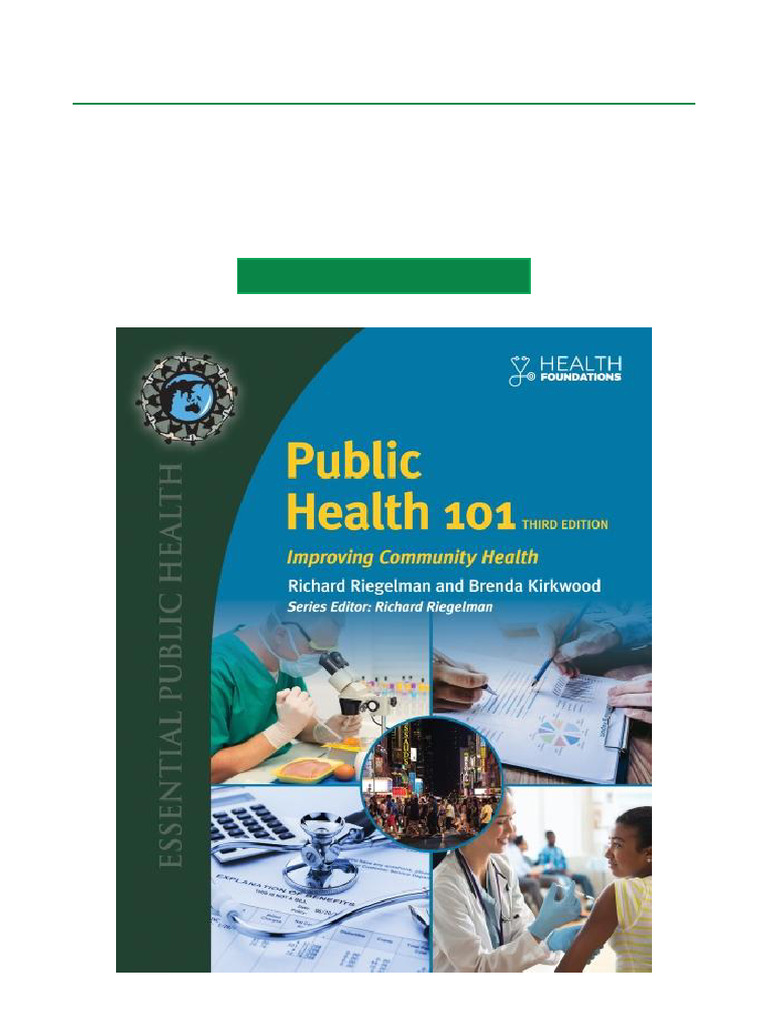 Public Health 101, 3rd Edition Fast Ebook Download | PDF | Health Care ...