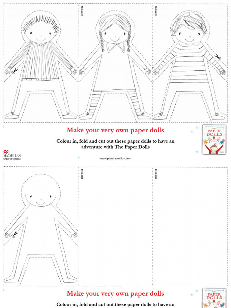 Create Your Own Paper Dolls | PDF