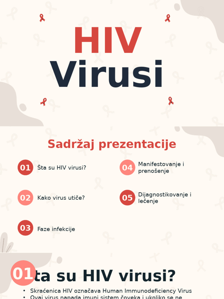 HIV Virusi | PDF