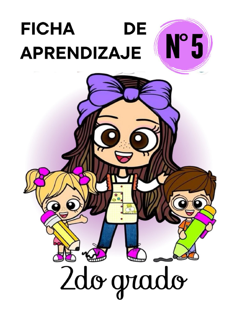 FICHA DE APRENDIZAJE N°5 - 2DO GRADO | PDF