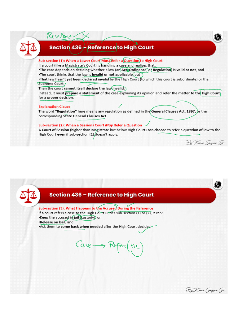 High Court Revision Procedures in BNSS | PDF | Judge | Magistrate