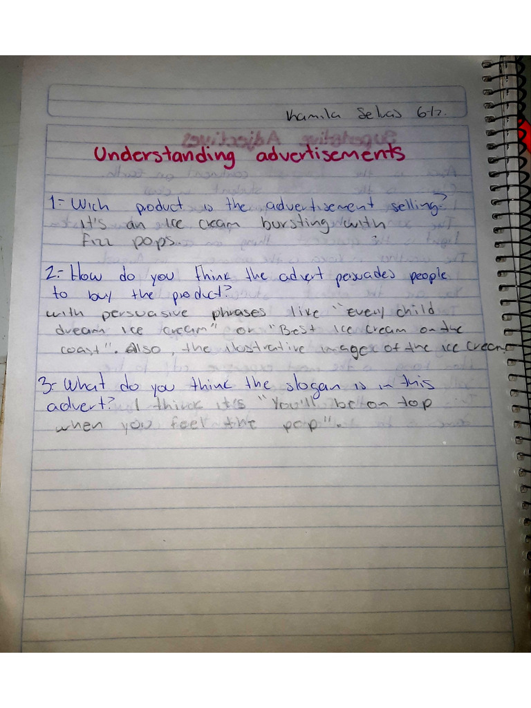 Understanding Advertisements | PDF