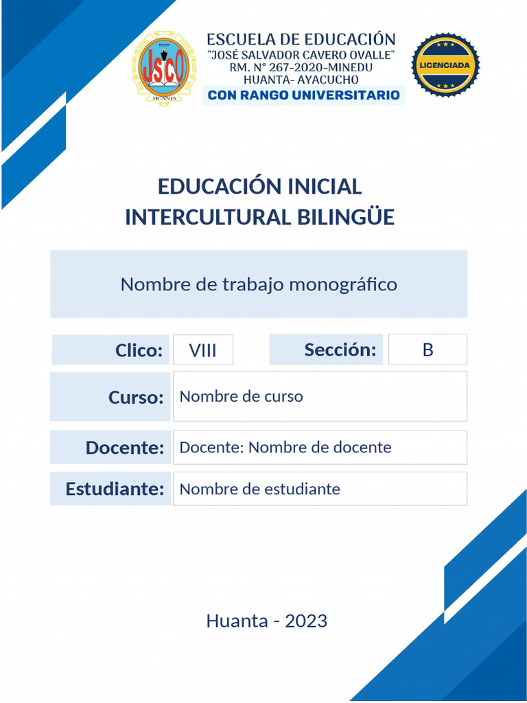 Formatos Caratula 02 (2) | PDF