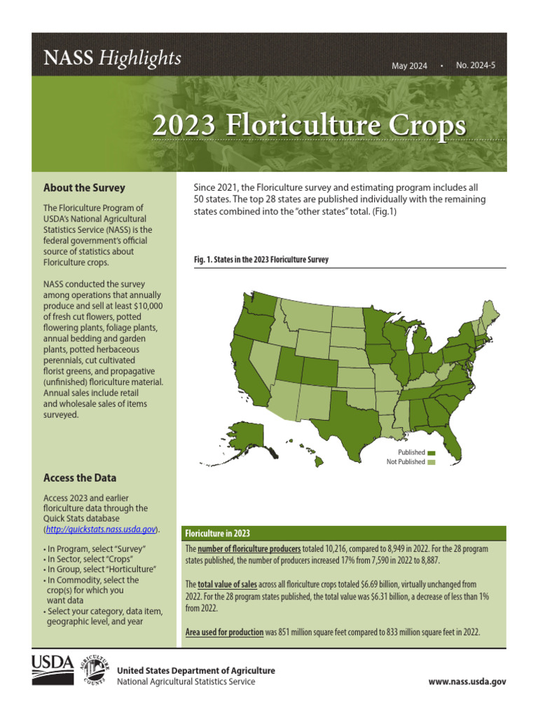 2023 Floriculture Highlights | PDF | Agriculture | Botany