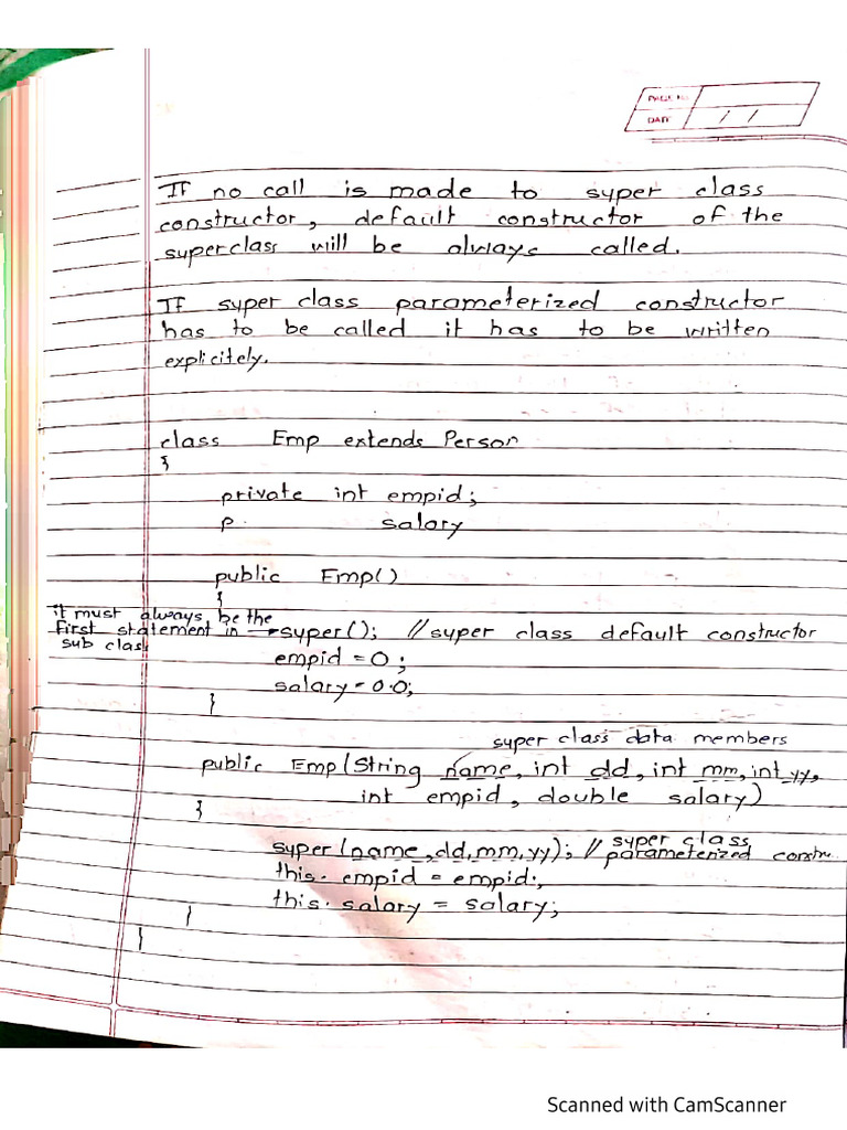Java Cdac Notebook 2 | PDF