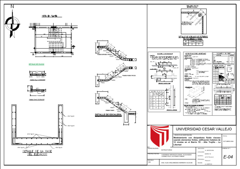 PLANO ESTRUCTURAL-E-04 | PDF