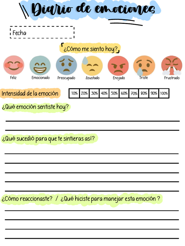 Diario de Emociones | PDF