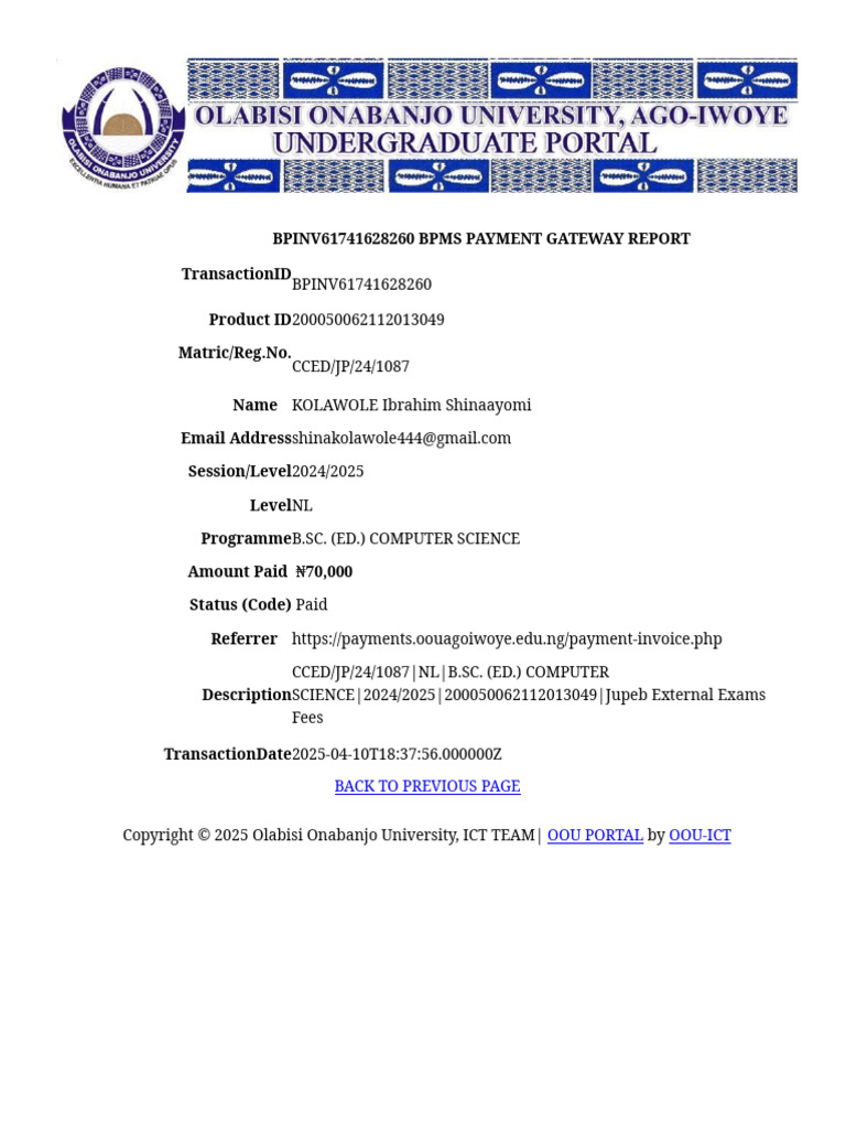 External Examination Fee | PDF