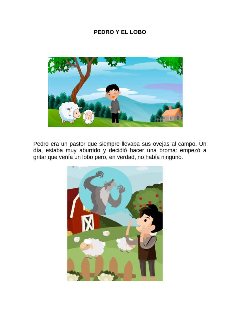 PEDRO Y EL LOBO | PDF