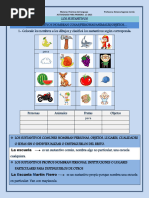 Taller 1. Sustantivos, Adjetivos, Verbos y Articulos | PDF | Adjetivo | Sustantivo