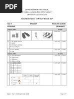 STA248812e 2024 Ks2 English Reading Mark Schemes | PDF