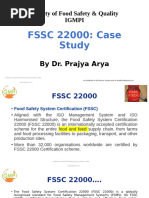 FSSAI-Compliant FSMS Plan Overview | PDF | Food Safety | Safety