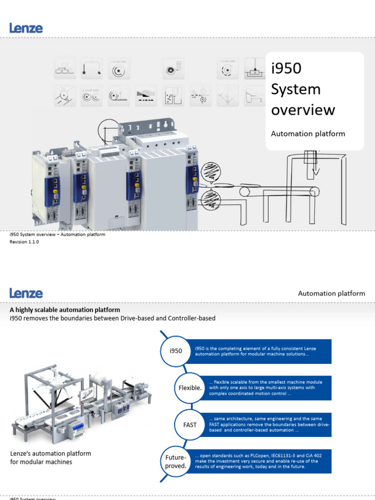 I950 Cmn1 SystemOverview | PDF | Automation | Machines