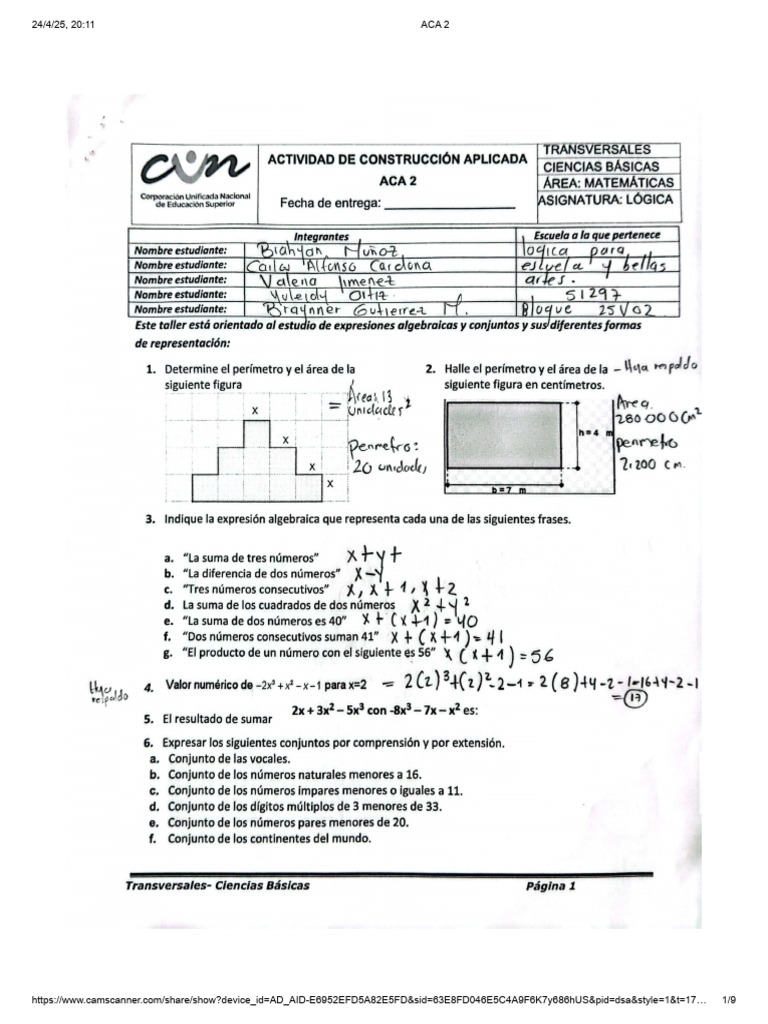 ACA 2-Logica Organized | PDF