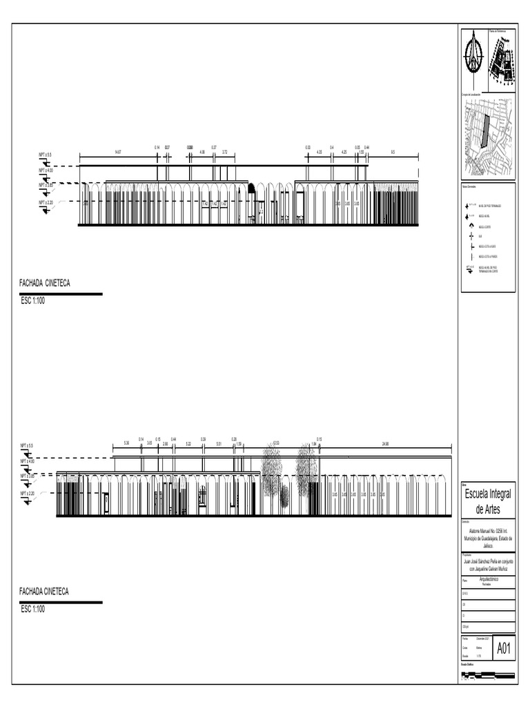 Fachadas Cineteca SSPJ 20241212 | PDF