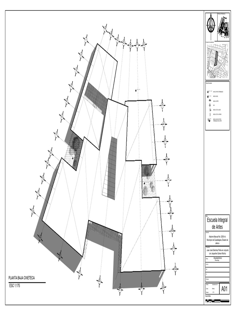 Planta de Techos Cineteca - SSPJ - 20241212 | PDF