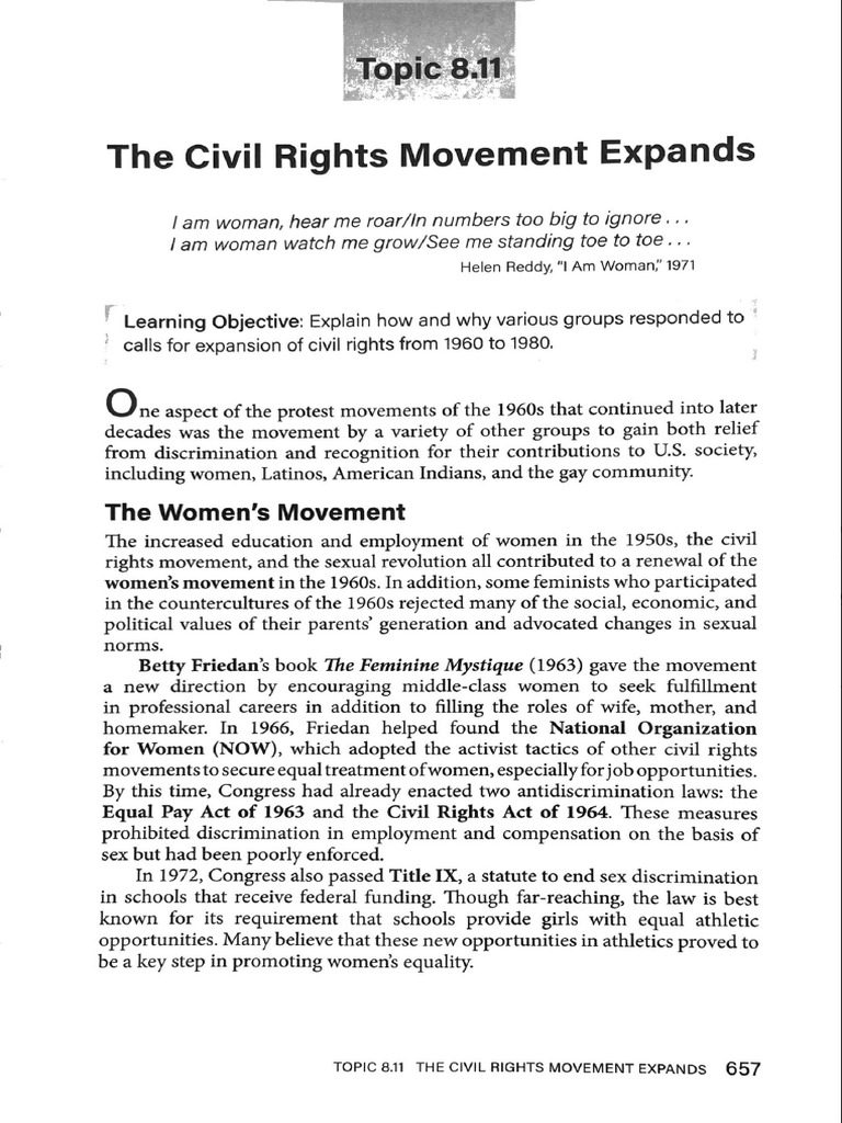 8 11+the+Civil+Rights+Movement+Expands | PDF
