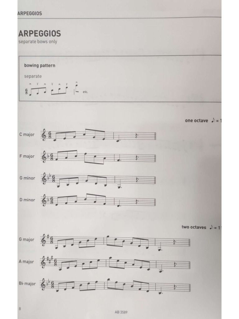 Arpegio_Violin | PDF