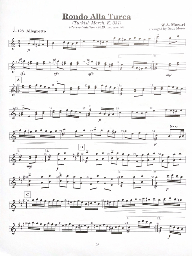 Rondo Alla Turca | PDF