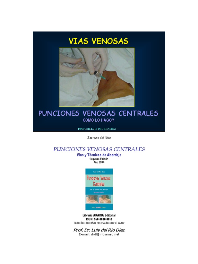 Seminario de Vias Venosas Como Lo Hago Prof. Dr. Luis Del Rio Diez ...