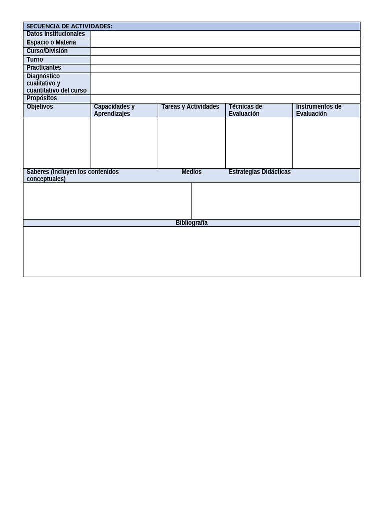 Secuencia Para Completar 2025 | PDF