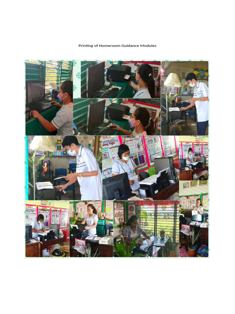Homeroom Guidance Module Distribution | PDF