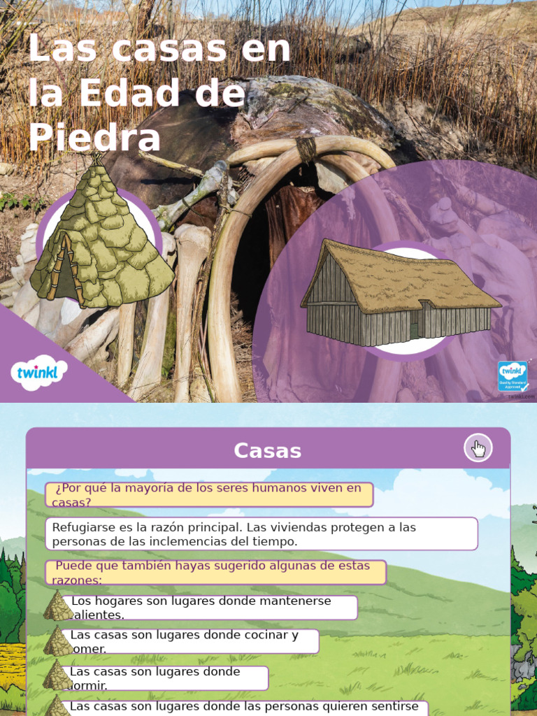 Viviendas en la Edad de Piedra | PDF | Neolítico | Humano