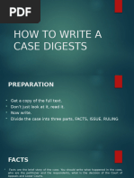 Sample Format Case Digest | PDF