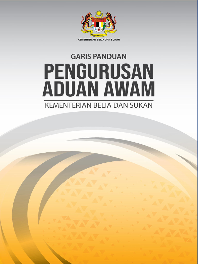 Sop Pengurusan Aduan Awam KBS 2023 | PDF