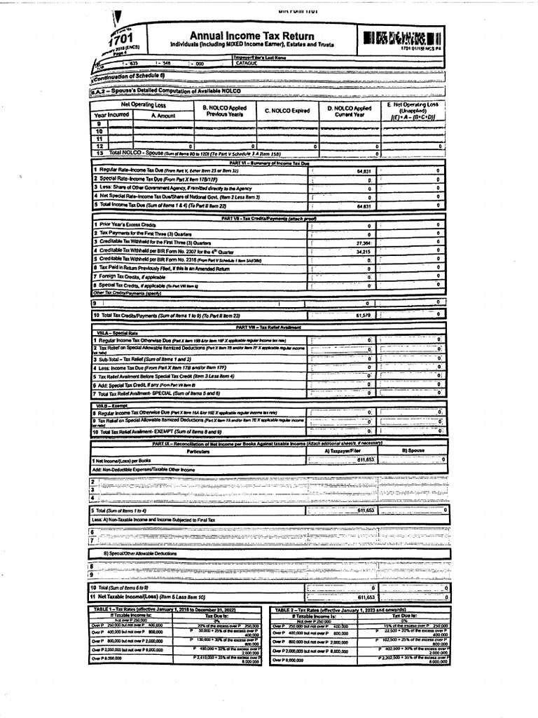 ITR 2023 p4 | PDF