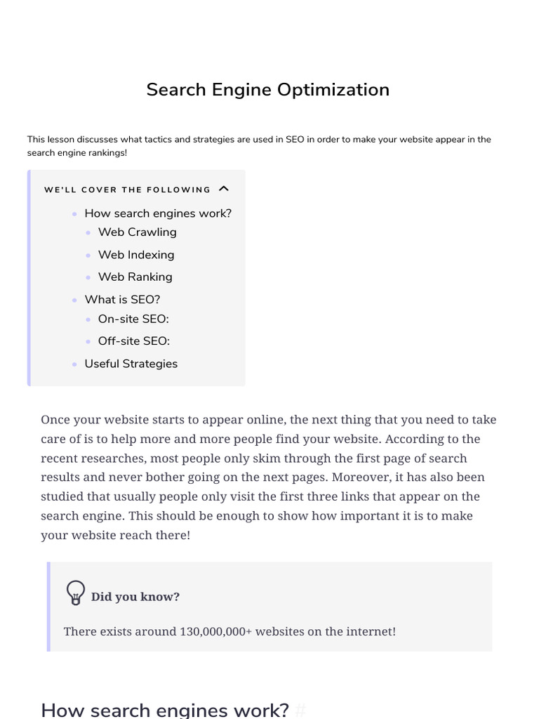 24 Search Engine Optimization | PDF | Search Engine Optimization ...