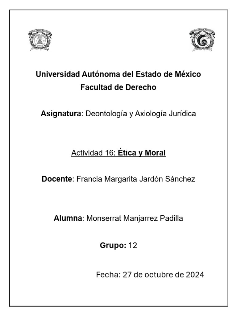 Ética y Moral | PDF | Moralidad | Virtud