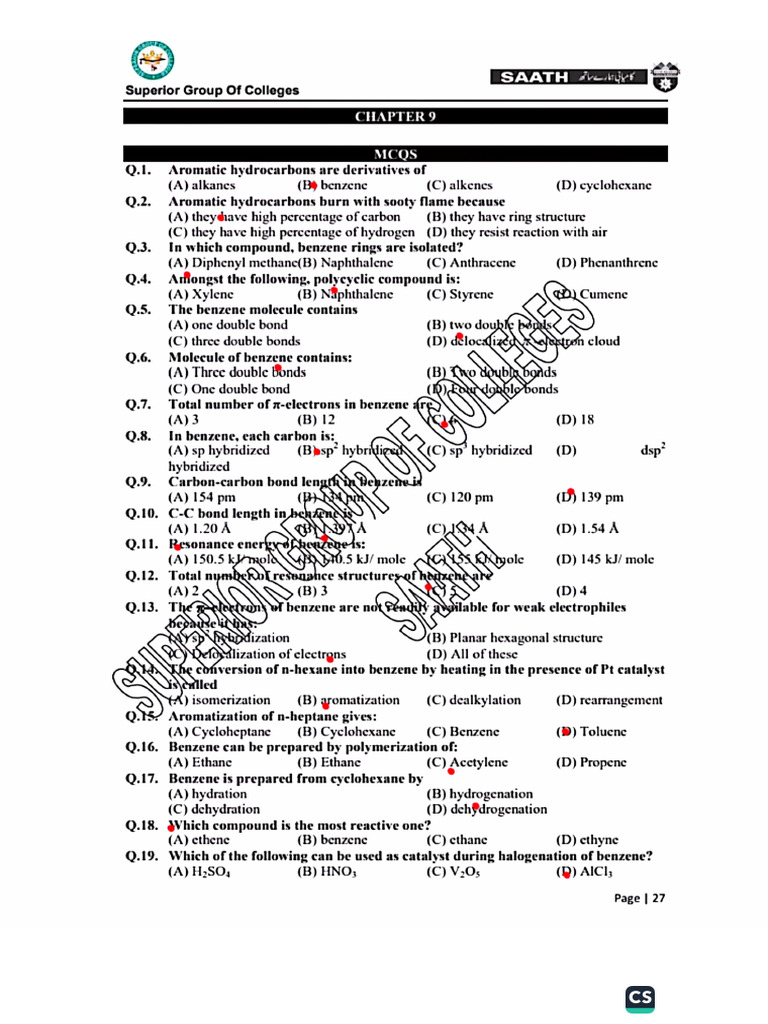 Chapter 9 (Second Year) | PDF